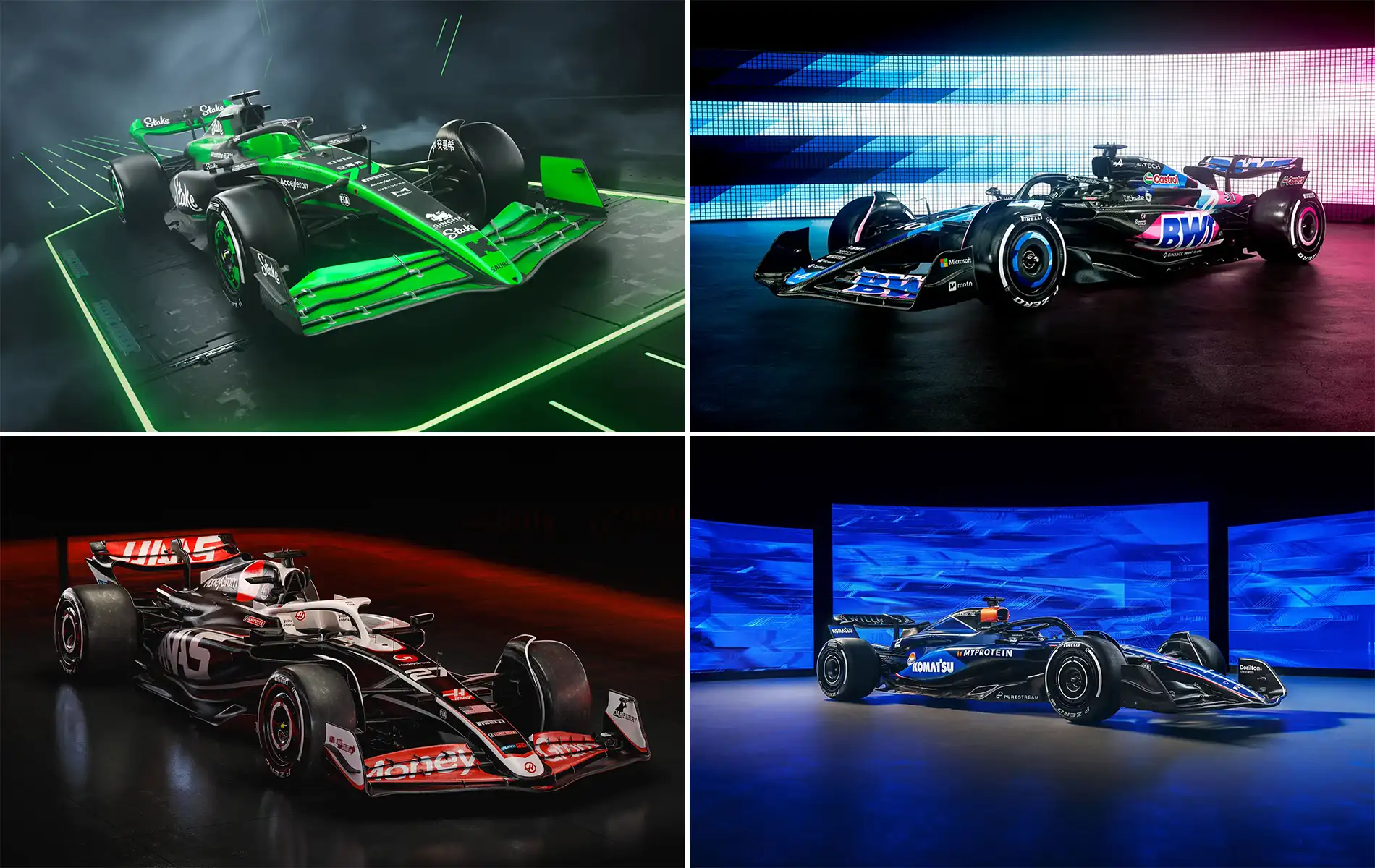 F1 2024 Car Launches and Liveries: Photos Ahead of 2024 Season | F1 History