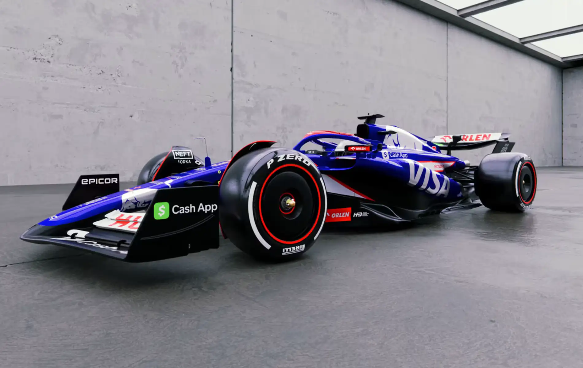 RB Unveils 2024 F1 Car at Spectacular Las Vegas Launch | F1 History